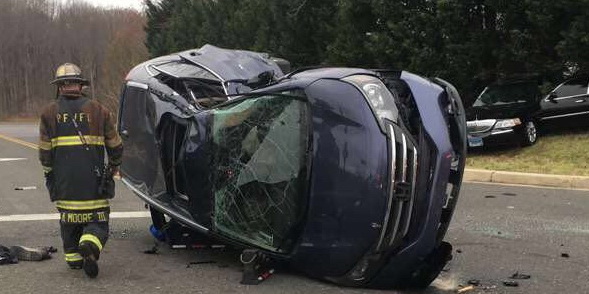 High Speed Police Chase Ends with Crash in Calvert County - Southern ...