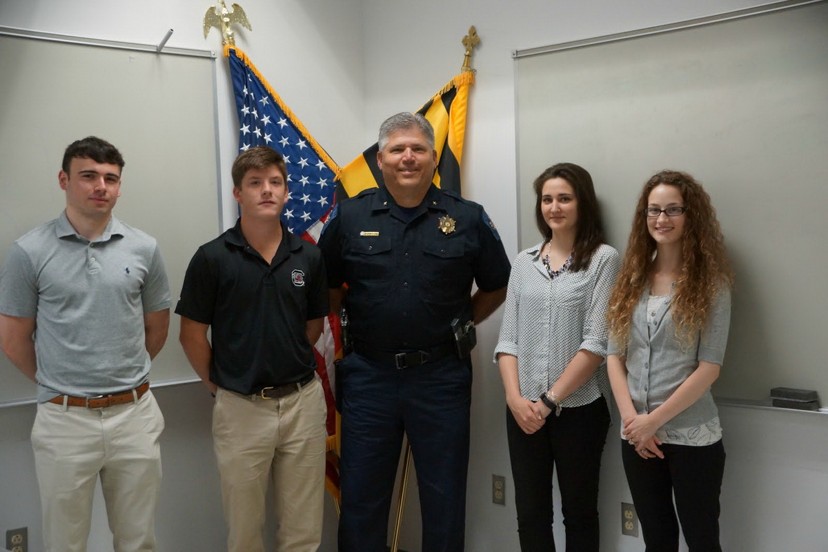 St. Mary’s County Sheriff’s Office Welcomes Summer Interns - Southern Maryland News Net ...