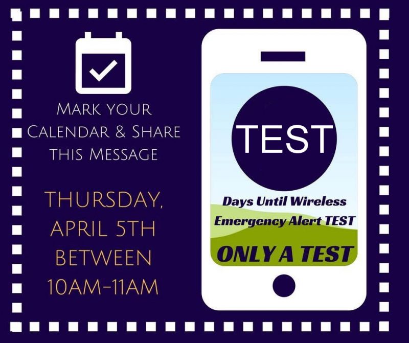 REMINDER: Wireless Emergency Alert Test to be Sent Out - Southern ...