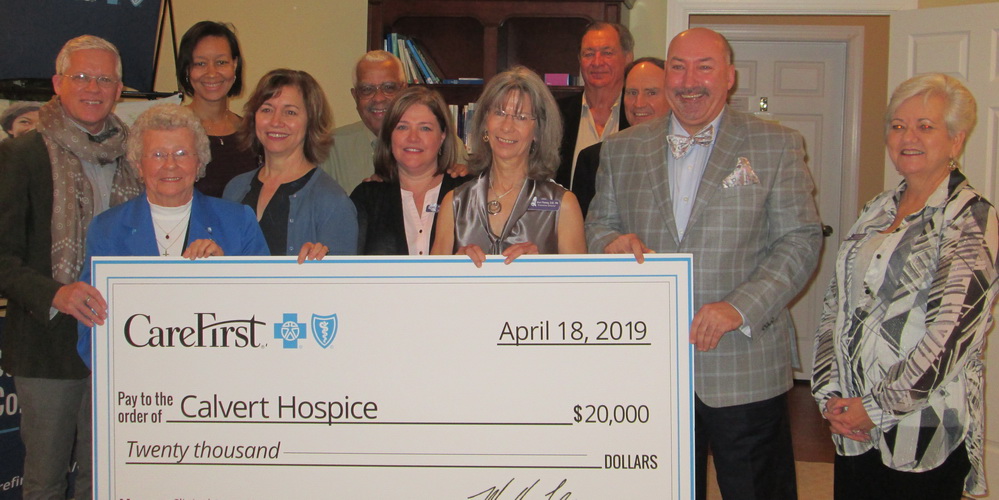 Calvert Hospice Receives $20,000 Grant from CareFirst - Southern ...