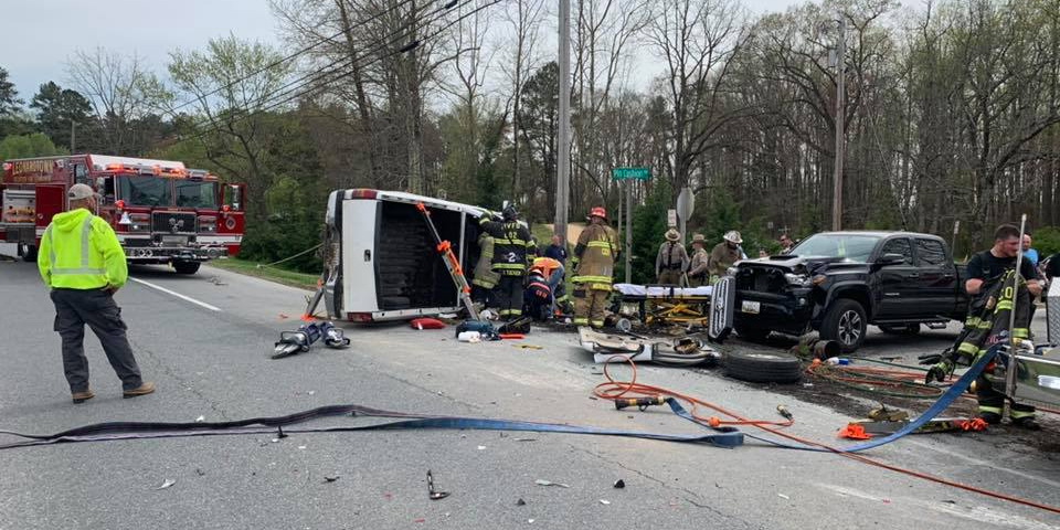 One Flown to Area Trauma Center After Rollover Crash in Leonardtown - Southern Maryland News Net ...