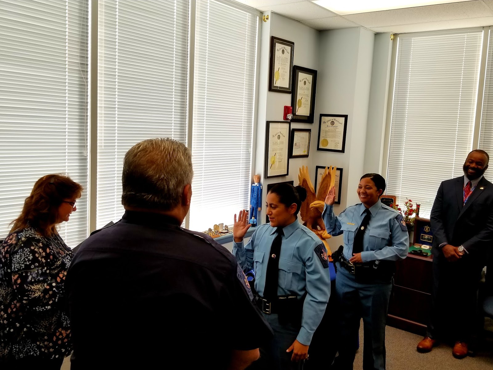 St. Mary's Sheriff's Office Welcomes a New and Returning Deputies - Southern Maryland News Net ...