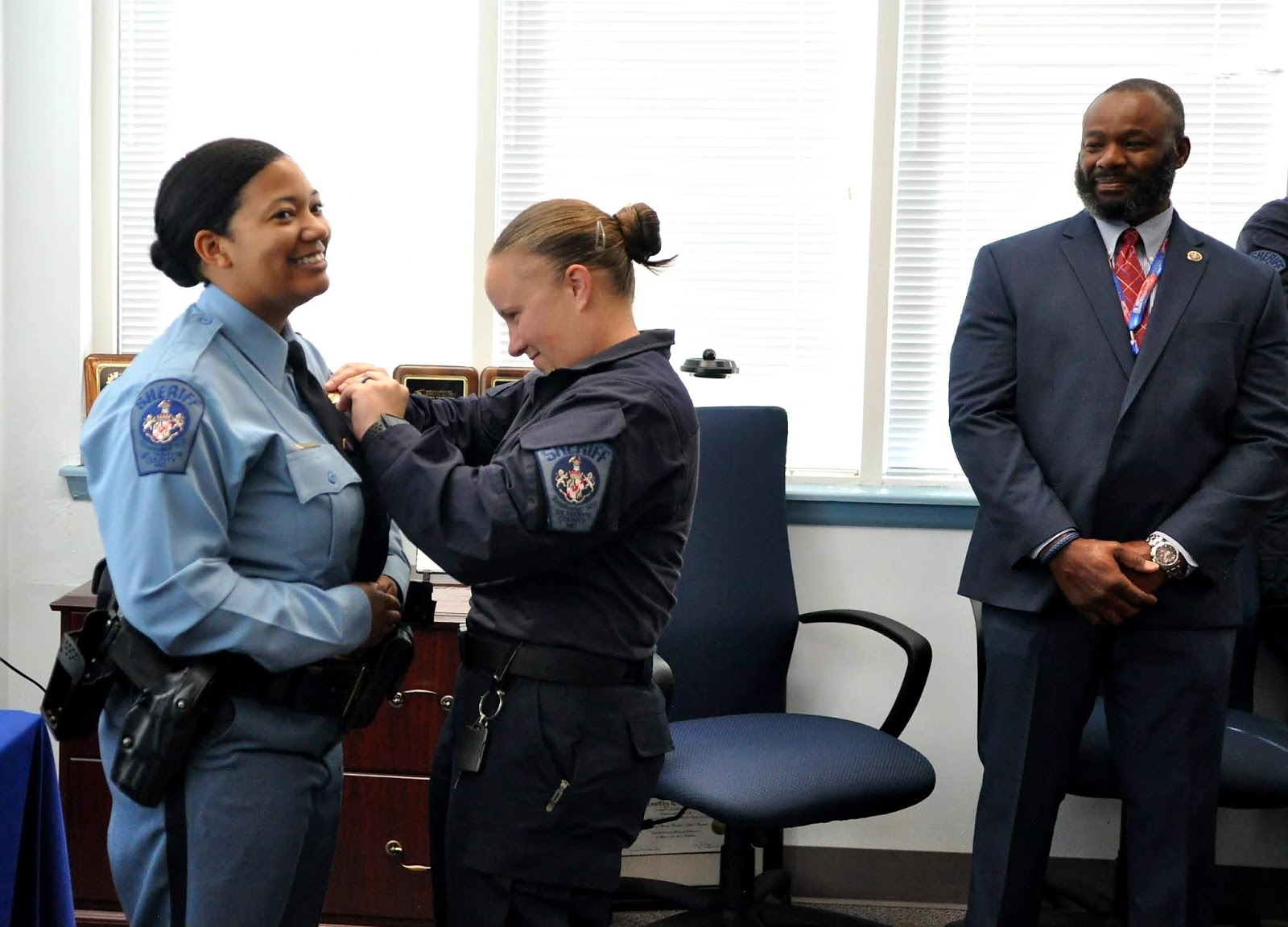 St. Mary's Sheriff's Office Welcomes a New and Returning Deputies - Southern Maryland News Net ...