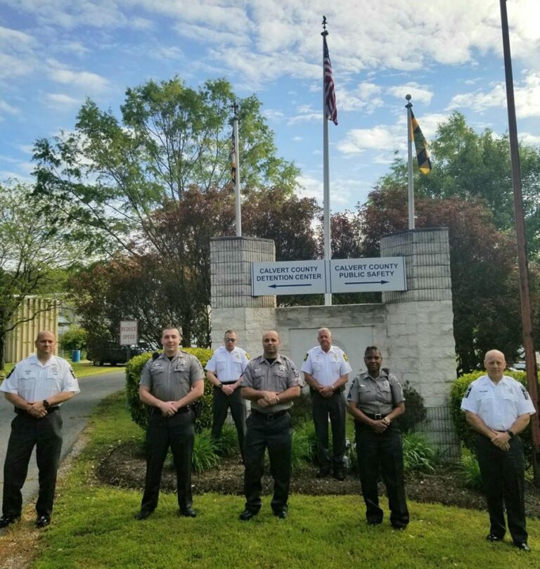 Calvert County Sheriff's Office Host Flag Raising Ceremony National ...