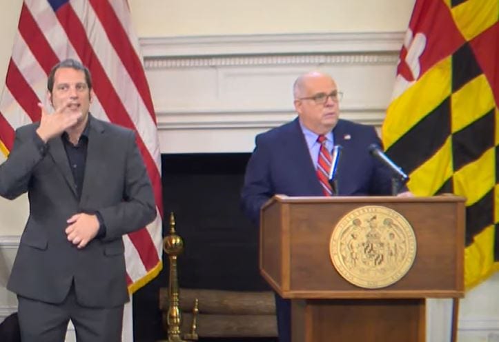 Governor Hogan Continues to Stress Vigilance In COVID-19 Fight, State ...