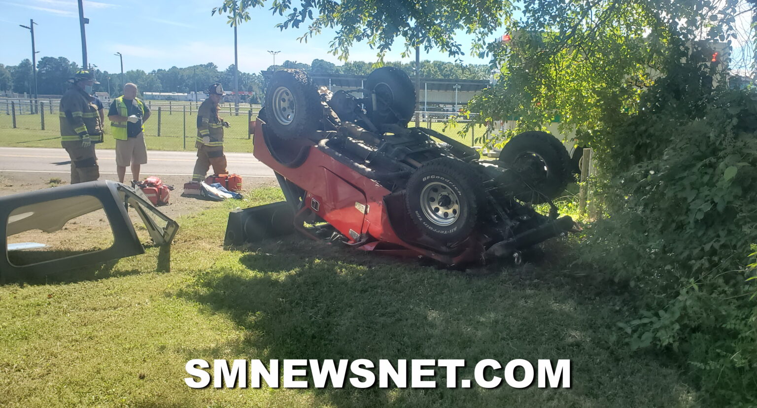 16-Year-Old Female Flown to Trauma Center After Single Vehicle Rollover in Leonardtown, Maryland ...