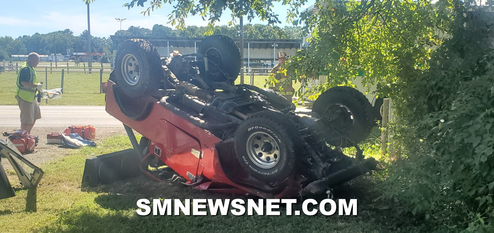 16-Year-Old Female Flown to Trauma Center After Single Vehicle Rollover in Leonardtown, Maryland ...