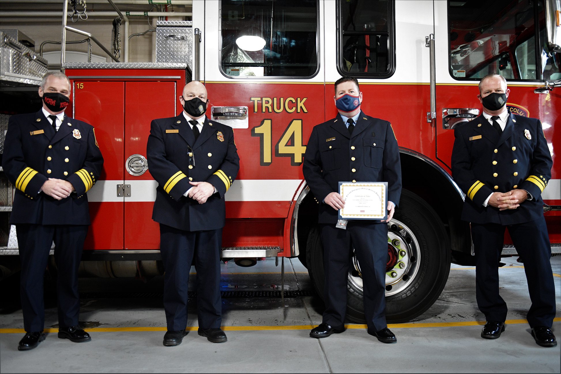Local Southern Maryland Volunteer Firefighter Receives Valor Award ...