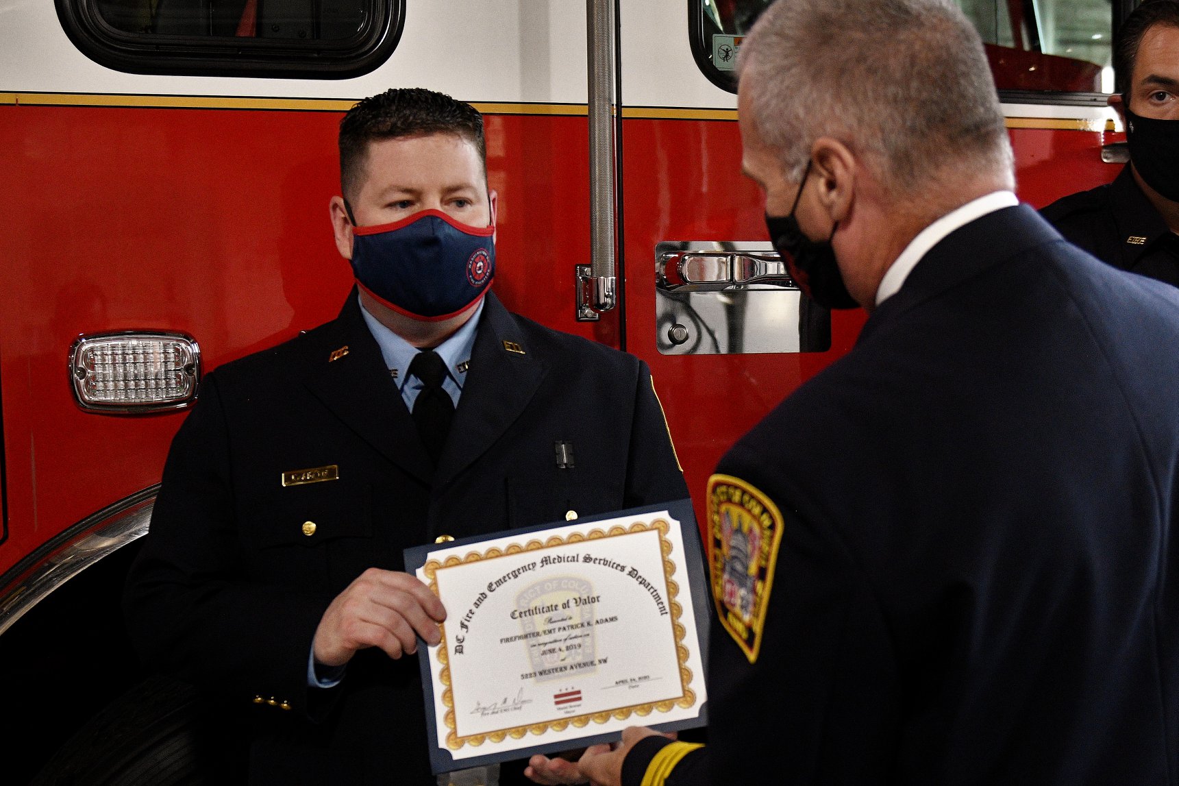Local Southern Maryland Volunteer Firefighter Receives Valor Award ...