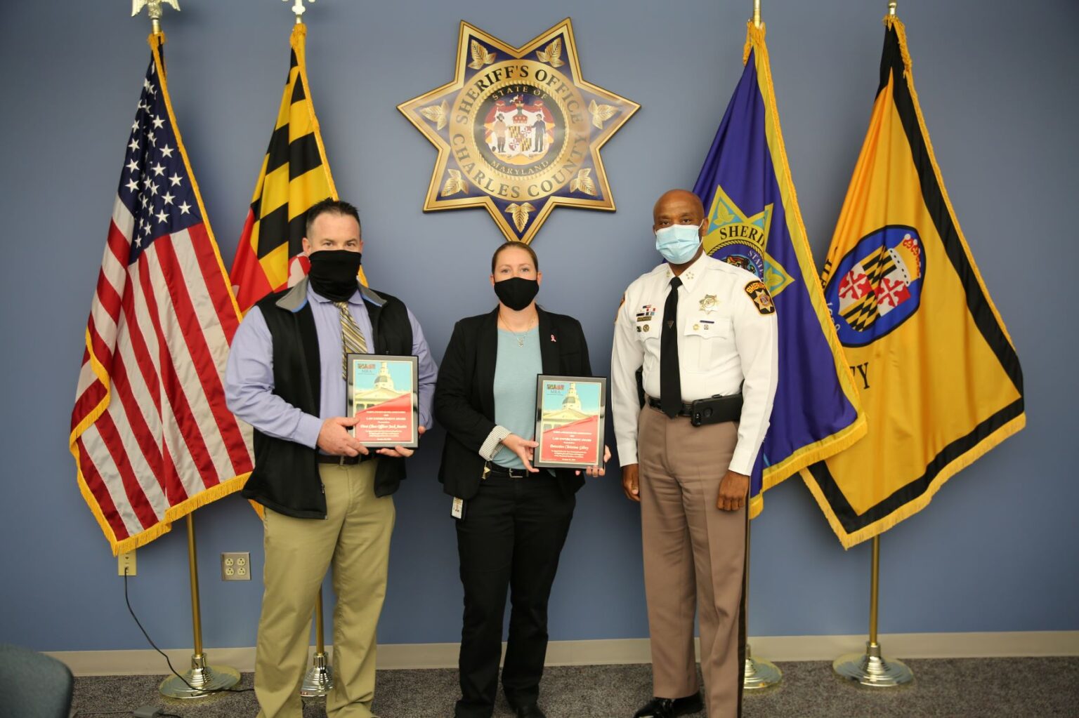 Charles County Sheriff’s Officers Receive Maryland Retailers Association Award - Southern ...