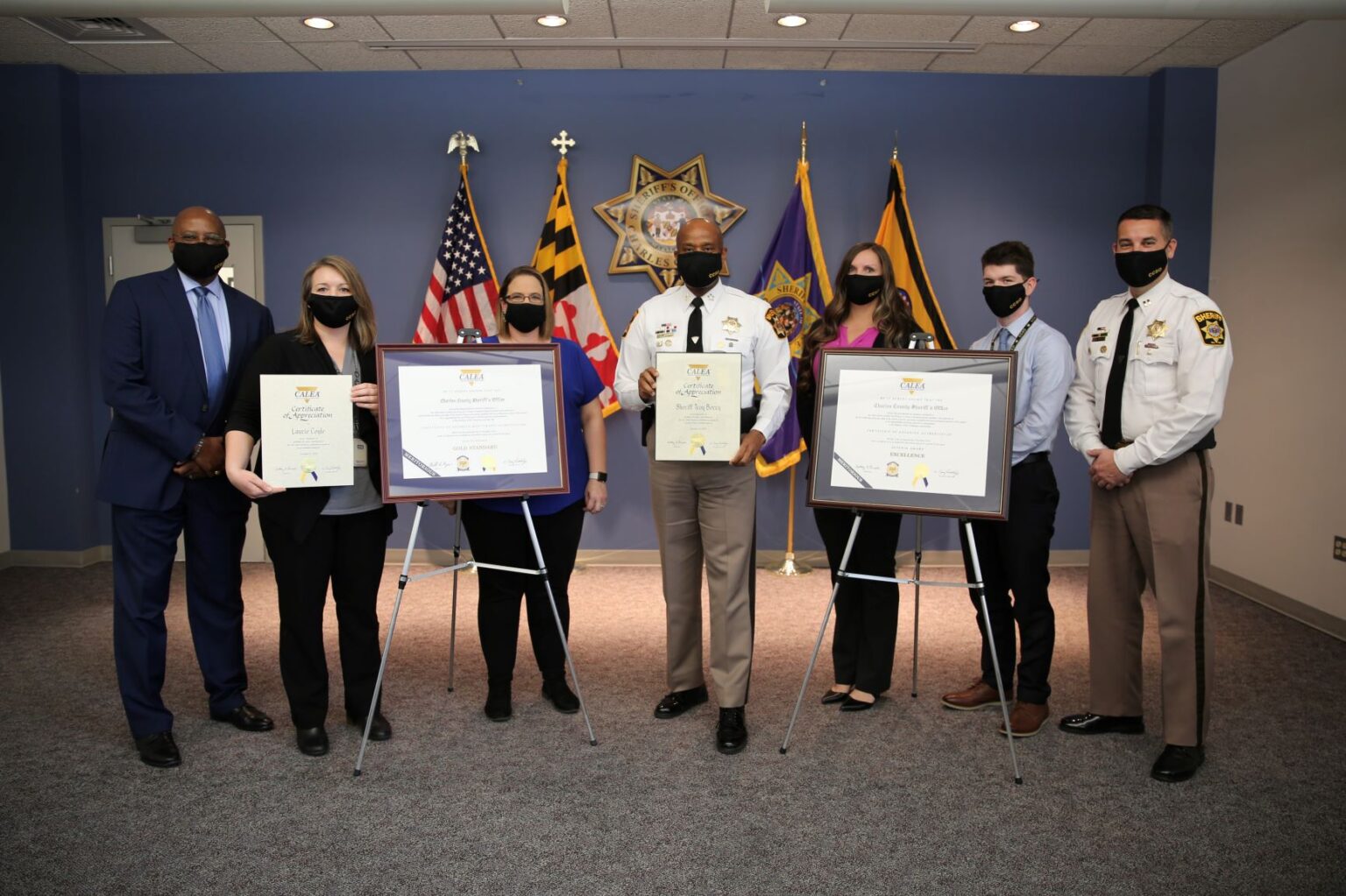 Charles County Sheriff’s Office Maintains National Law Enforcement Accreditation by CALEA, and ...