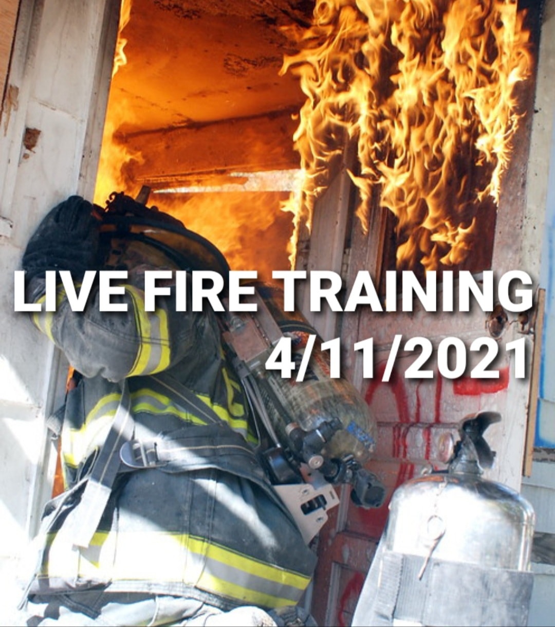 Mechanicsville Volunteer Fire Department Conducting Training Burn on ...