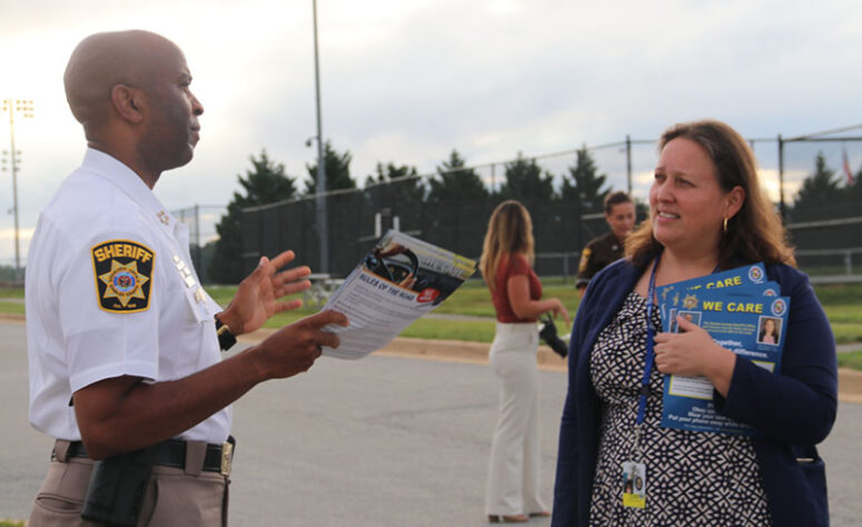 Charles County Public Schools and Charles County Sheriff Team Up for We Care at North Point High ...