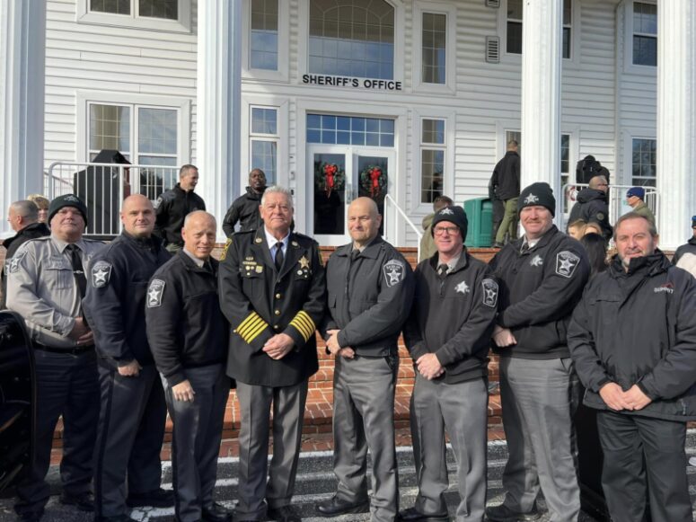 Calvert County Sheriff Mike Evans Receives Final Salute After 20 Years ...