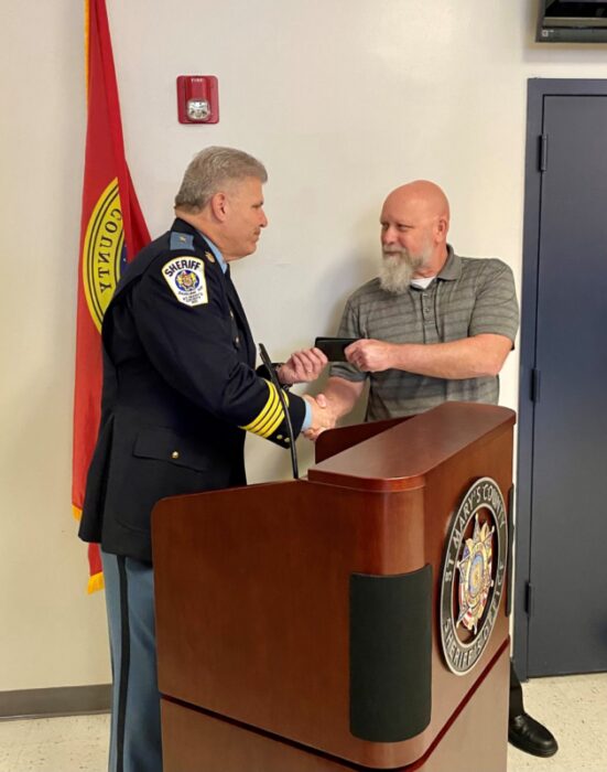 St. Mary's County Sheriff's Office Lt. Trow Receives Final Salute After 25 Years of Service ...