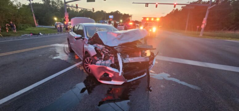 One Flown Out After Another Collision at Three Notch Road and ...