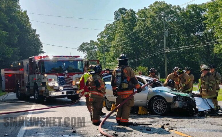 UPDATE: Sheriff's Office Investigating Head-on Collision in Leonardtown, One Flown Out with Life ...