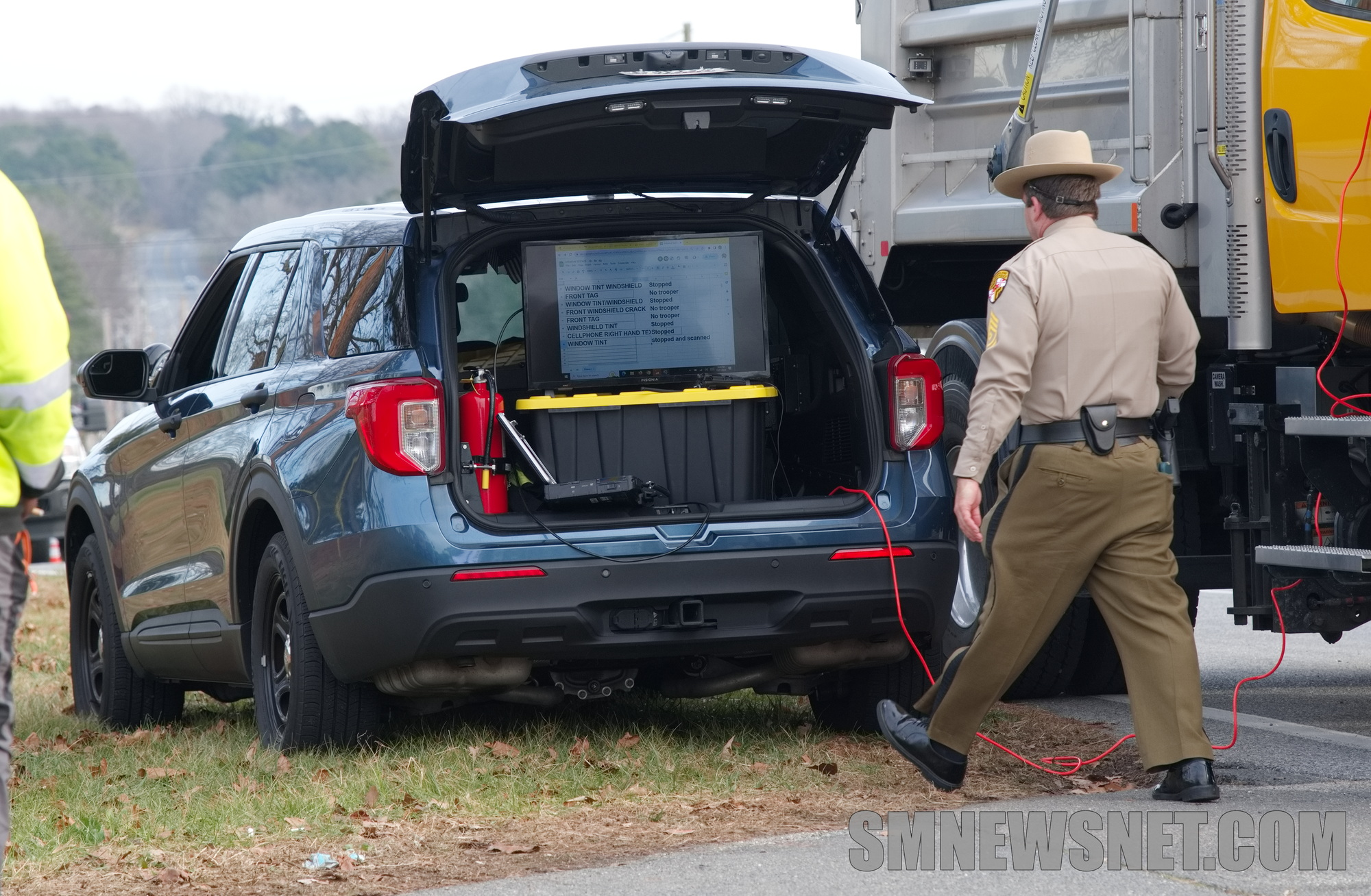 EXCLUSIVE VIDEO: State Police Conduct Stationary Traffic Safety ...