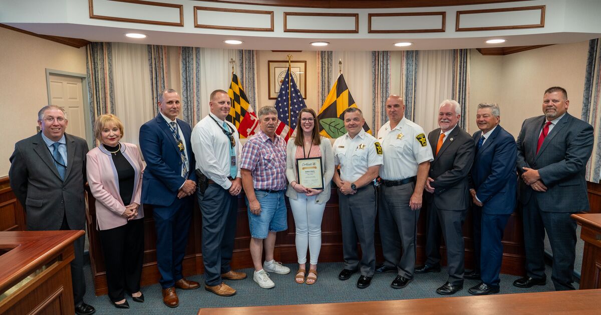 Dallas Harris, Crime Analyst Named Calvert County Employee of the Month ...