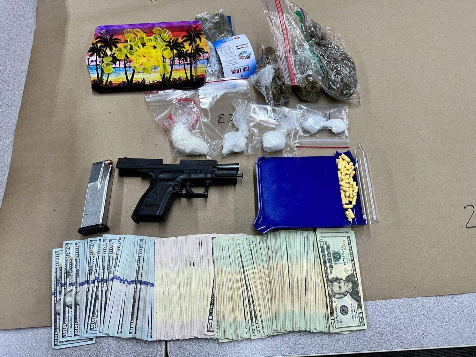 La Plata Police Officers Seize Handgun, Methamphetamine, Phencyclidine ...
