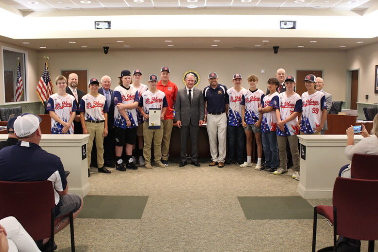 St. Mary's County Commissioners Celebrate Local Little League Teams ...