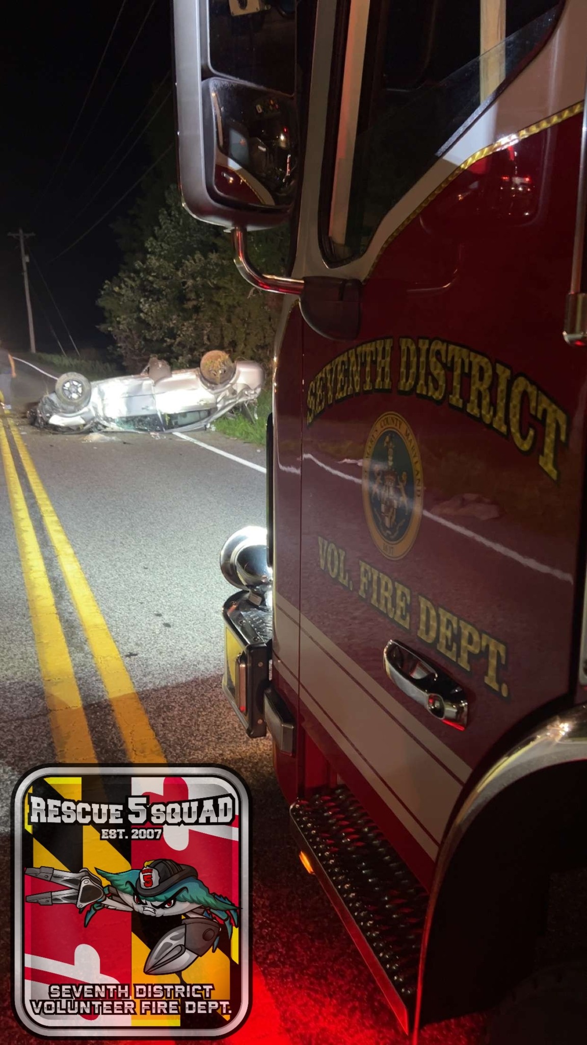 One Flown to Trauma Center After Single Vehicle Rollover in Bushwood - Southern Maryland News ...