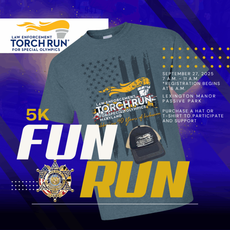 Law Enforcement Torch Run for Special Olympics Set for September 27 at ...