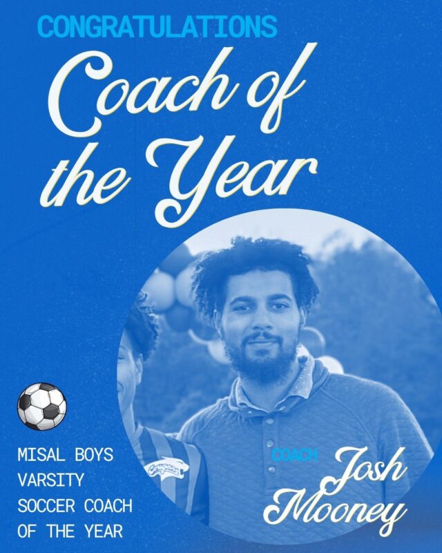 Calverton’s Joshua Mooney Named MISAL Boys Varsity Soccer Coach of the ...