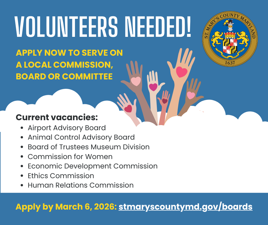 New Members Sought for St. Mary's County Boards, Commissions ...